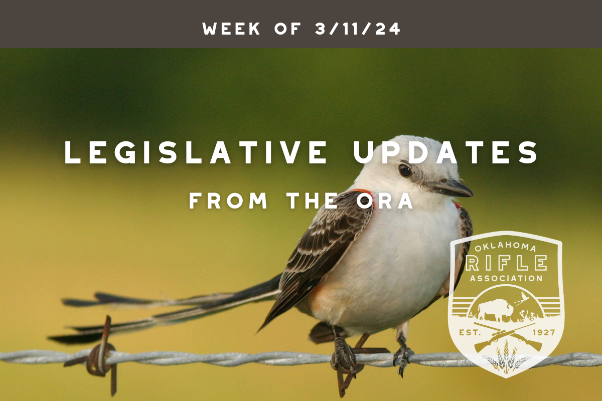 Take Action - Oklahoma Rifle Association