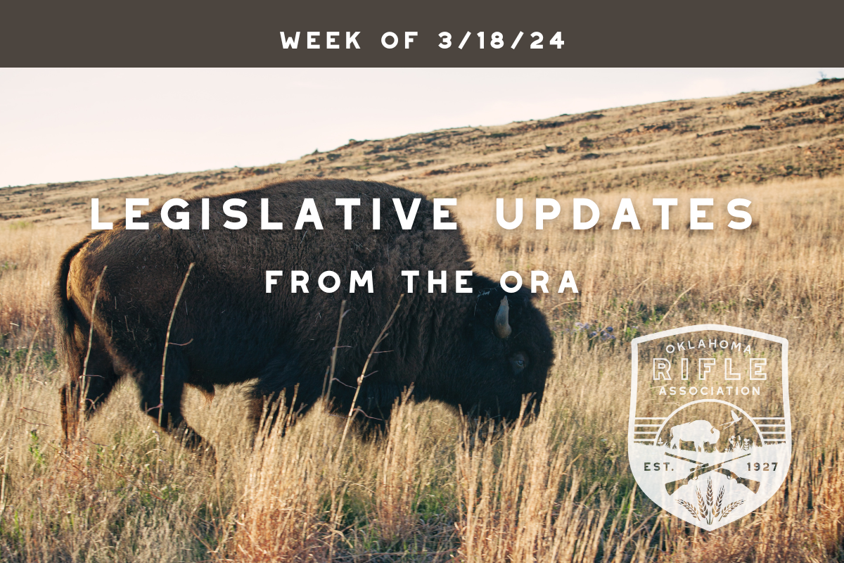 Take Action - Oklahoma Rifle Association