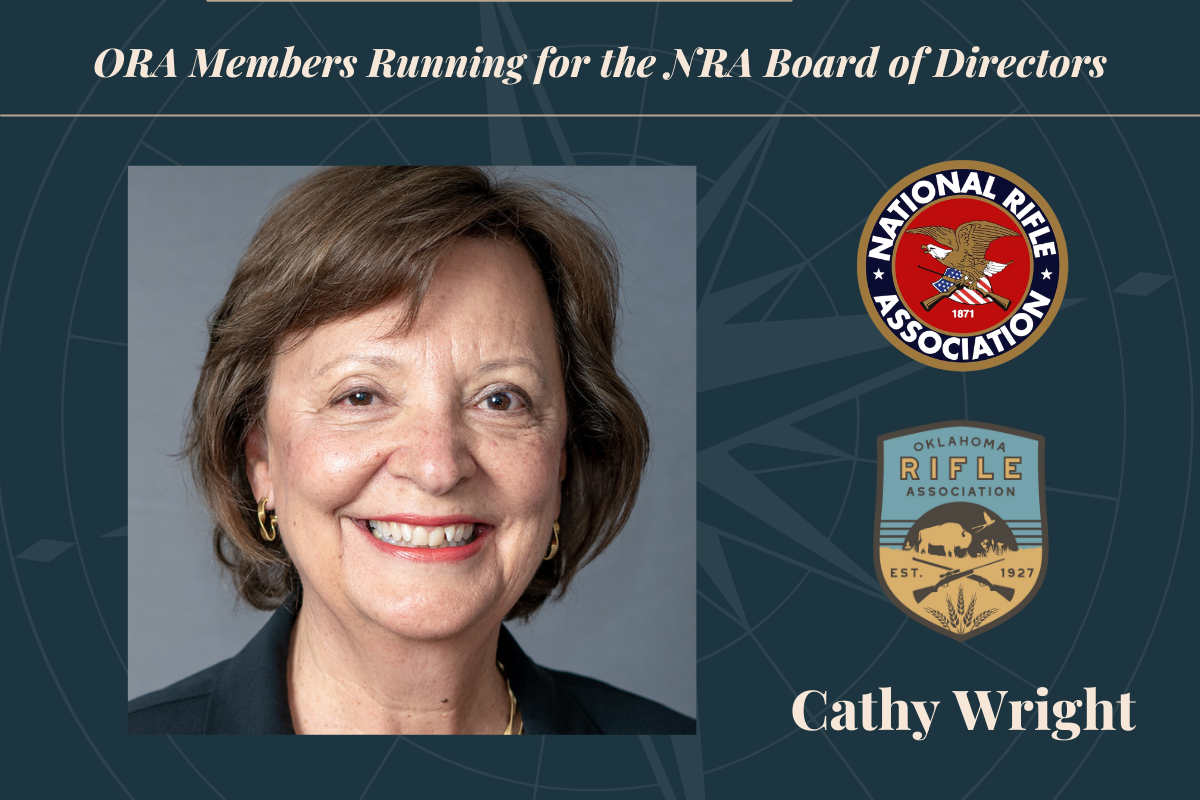 Get to know ORA Member & NRA Director, Cathy Wright - Oklahoma Rifle ...